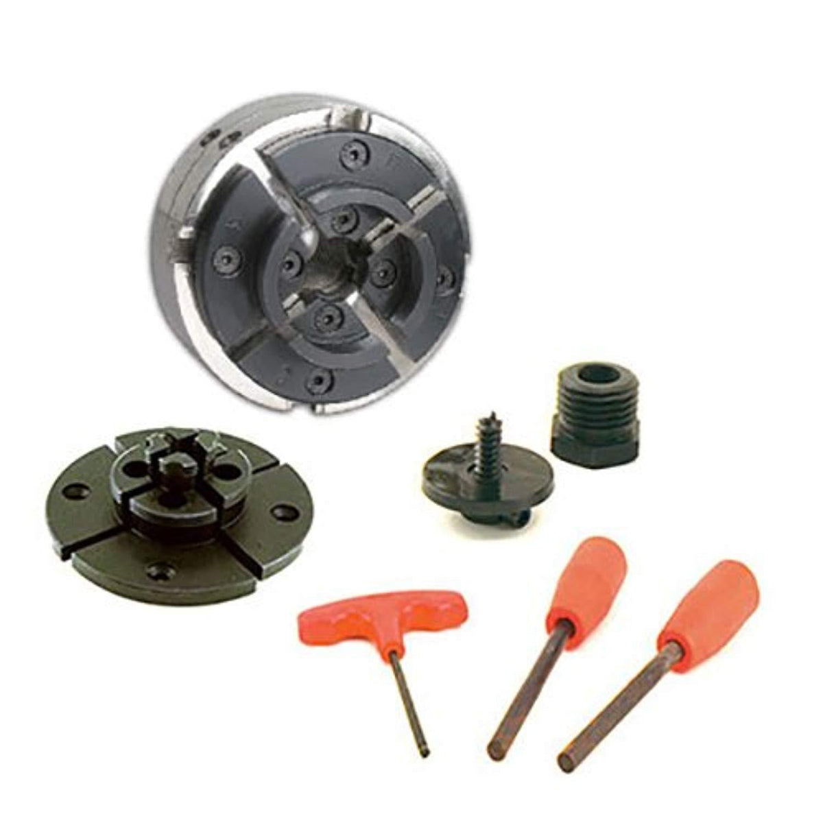 PSI Woodworking CUG3418CC Utility Grip 4 Jaw Lathe Chuck System – CGsupply