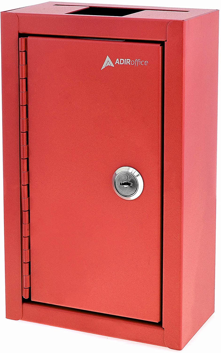 Adir Outdoor Large Key Drop Box - Commercial Grade Heavy-Duty Storage ...